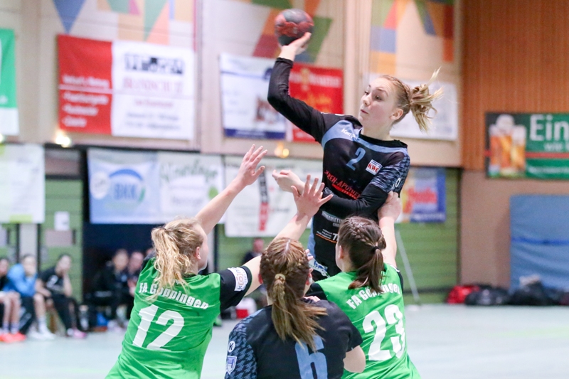 Frauen 1 vs. FAG 2, März 2017 - Handball